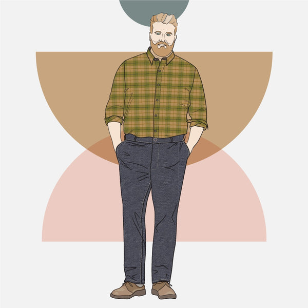 Fairfield Button Up Pattern by Thread Theory – Northwest Yarns