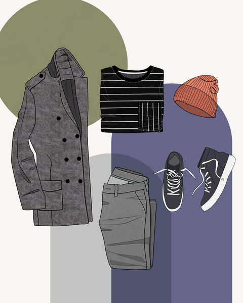 Goldstream Peacoat Pattern by Thread Theory – Northwest Yarns